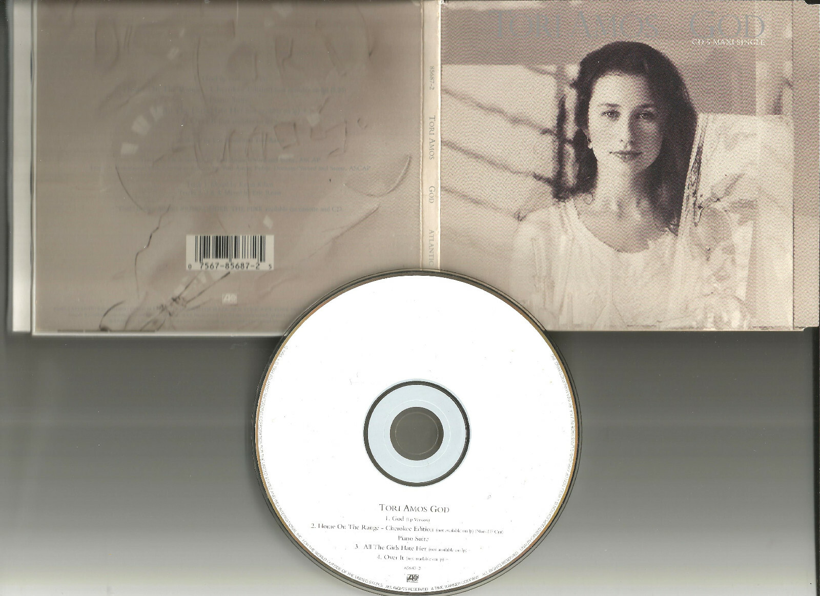 TORI AMOS God w/ 3 UNRELEASED TRX Limited USA CD Single 1993 Home on ...