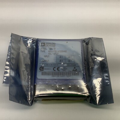 New Open Bag ANALOG DEVICES 5B41-02 ISOLATED WIDEBAND MILLIVOLT INPUT ...