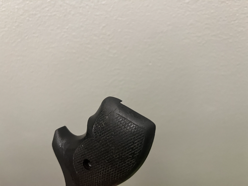 USED ROUGH UNCLE MIKES SMITH & WESSON J FRAME RUBBER GRIPS 59010 ROUND ...