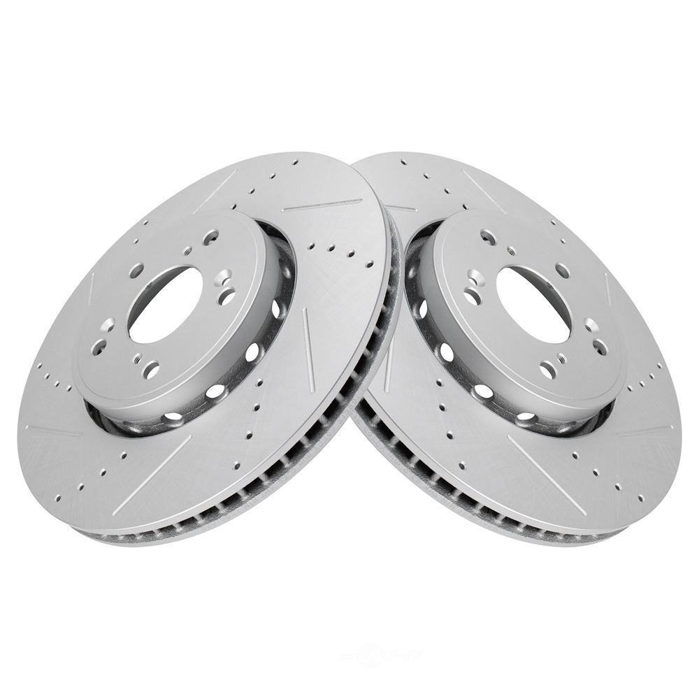 Disc Brake Rotor Set-Performance 2 Piece Brake Rotor Set TRQ BRA19851 ...