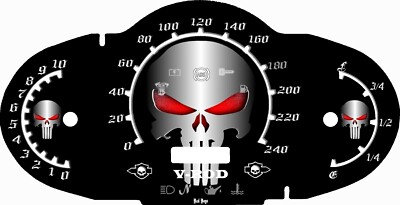 Harley Davidson V Rod VRSCA, VRSCB Speedo Faceplate km/h or mph | eBay