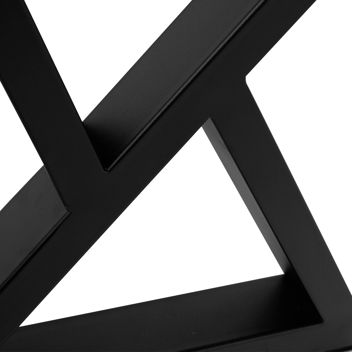 16'' DIY Triangle Shaped Coffee Table Legs Metal Iron Bench Table Legs ...