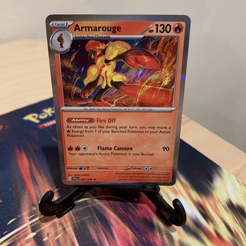Armarogue - 041/198 Scarlet & Violet Holo Rare Pokemon - NM/MINT | eBay