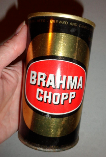 1970's Brahma Chopp Brazilian Steel Beer Can - Empty Pull Tab | eBay