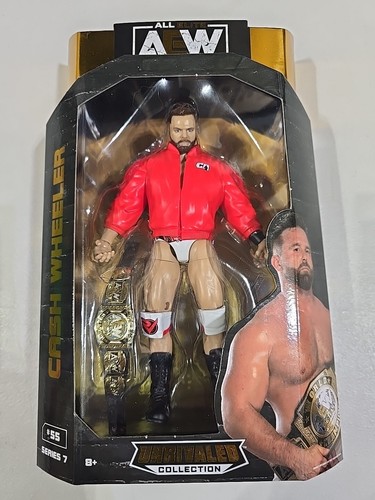 AEW CASH WHEELER #55 Series 7 Action Figure 2021 Free Shipping | eBay