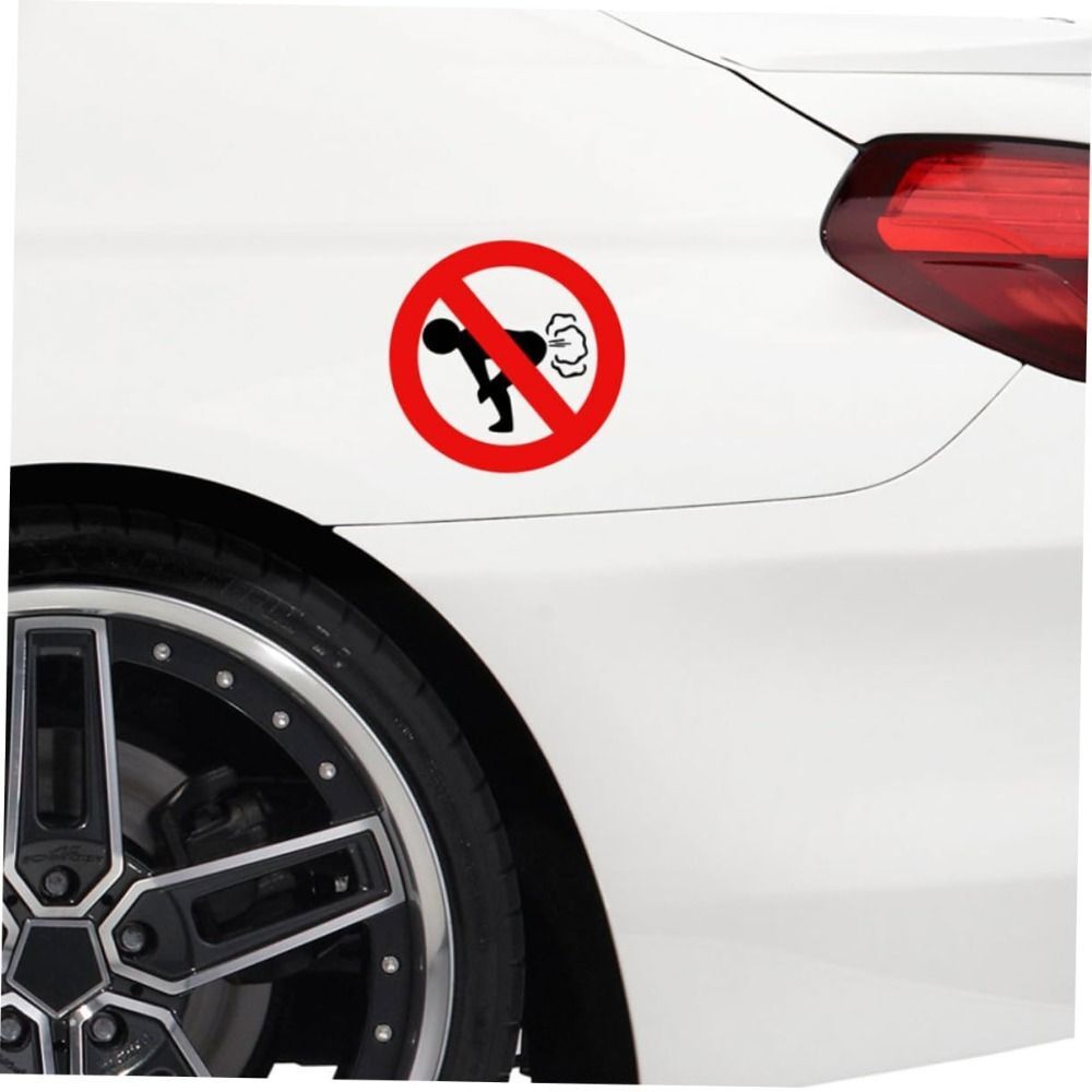 Car Window Sticker Dog Peeing Is Forbidden Stickers Car Sticker Warning ...
