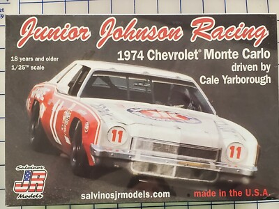 Salvino JR JJMC1974B Junior Johnson Racing '74 Monte Carlo Cale ...