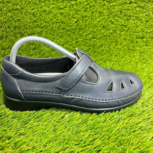 SAS Roamer Womens Size 6.5 Blue Casual Walking Comfort Leather Shoes ...