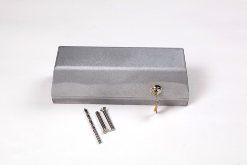 Flagpole Cleat Lock Box Anti-Theft External Halyard Cover Cylinder Lock ...