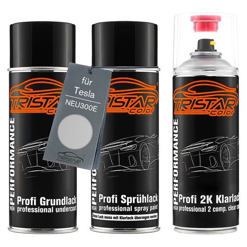 Autolack 2K Spraydosen Set für Tesla NEU300E Liquid Vapor Metallic ...