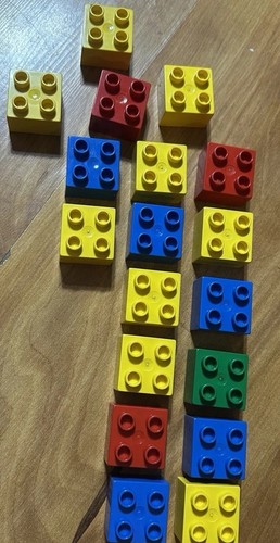 1970s Duplo Legos Building Blocks With People 32 Pieces | eBay