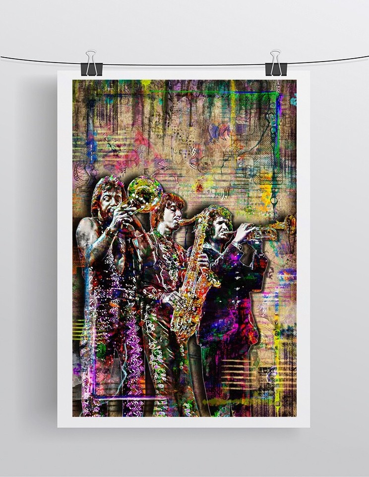 CHICAGO Horn Section 16x20in Poster Chicago James, Walter & Lee Free ...