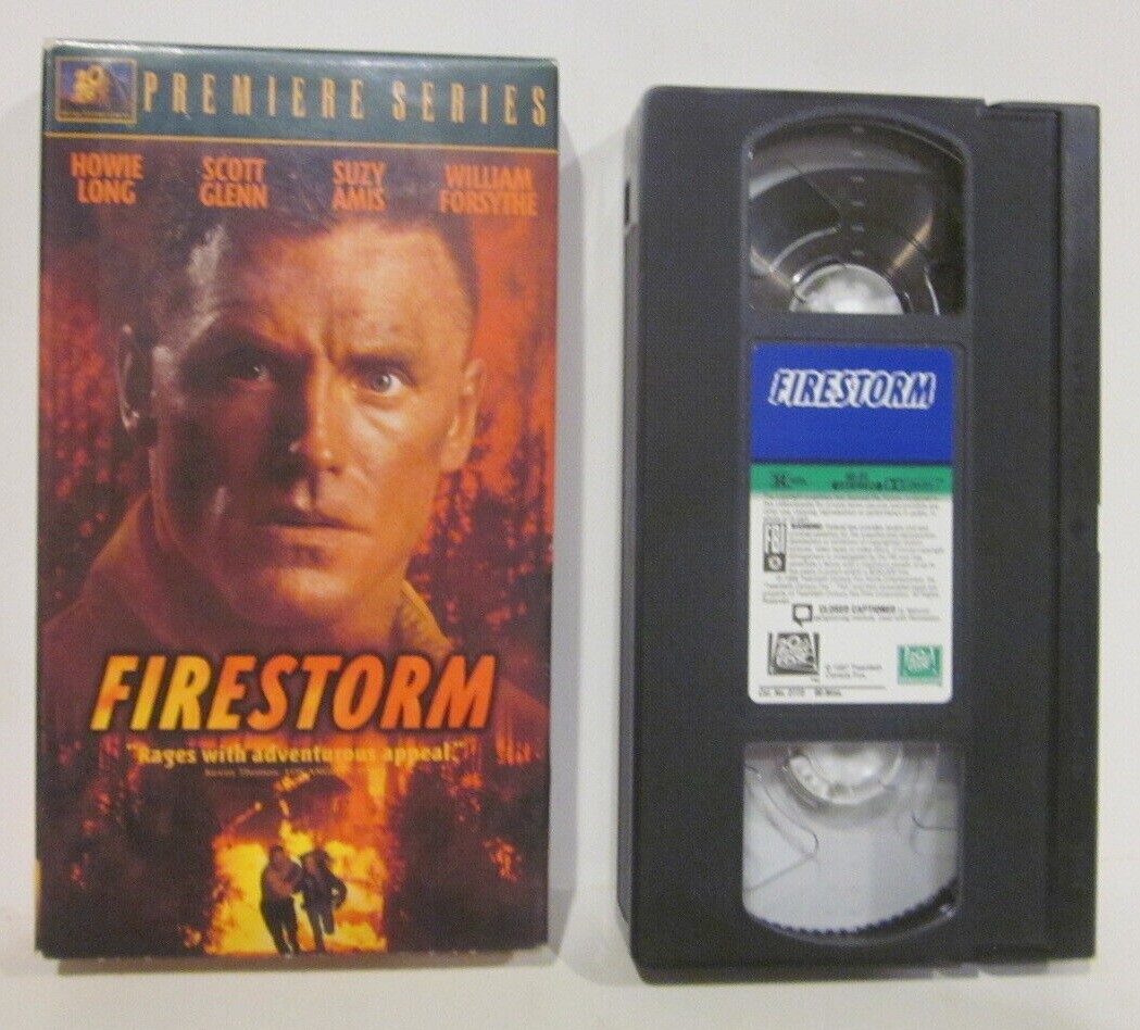 Firestorm VHS Action Howie Long Scott Glenn Suzy Amis William Forsythe 86162277337| eBay