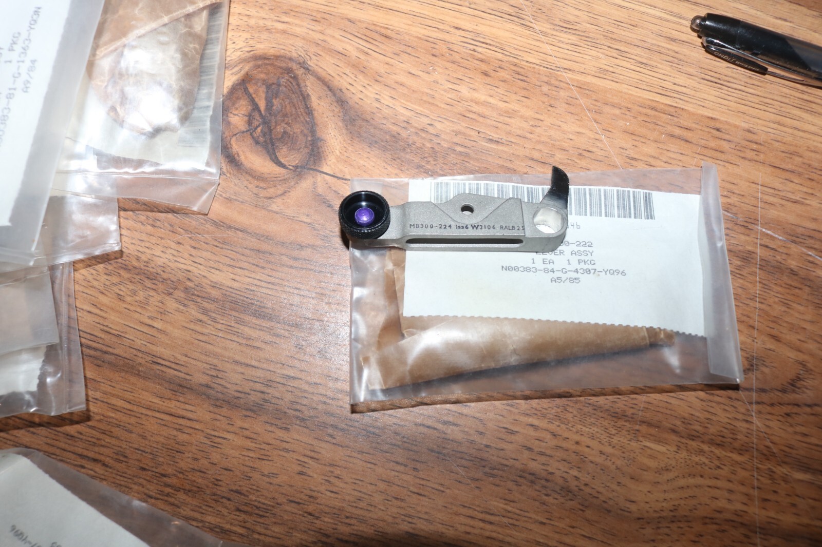 NOS MB300-222 Martin Baker ejection seat lever 1680-00-482-6646 | eBay
