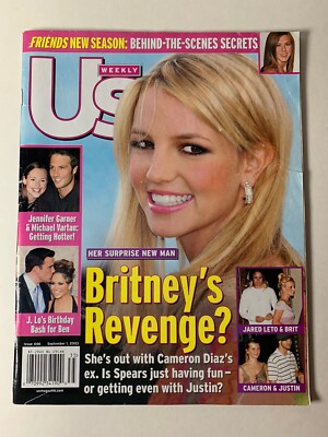 Britney Spears Magazine Cover US Weekly J-Lo Ben Affleck September 1 ...