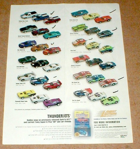 Thunderjet + Thunderjet 500 Advertising Sales Flyer 2000 Johnny ...