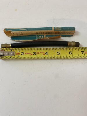1955 1956 CORVETTE FUEL INJECTION NOS Fuel Inlet Hose To Pump GM ...