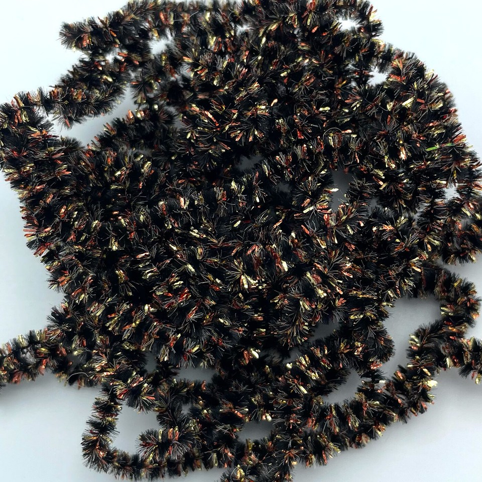 SPECKLED CRYSTAL CHENILLE - Hareline Fly Tying Variegated Material - 25 ...