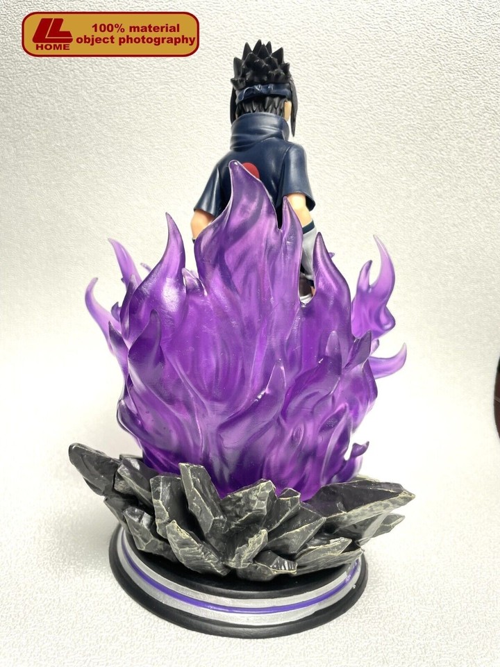 Anime ninja Shippuden Uchiha Sasuke Susanoo PVC Figure Statue Toy Gift ...