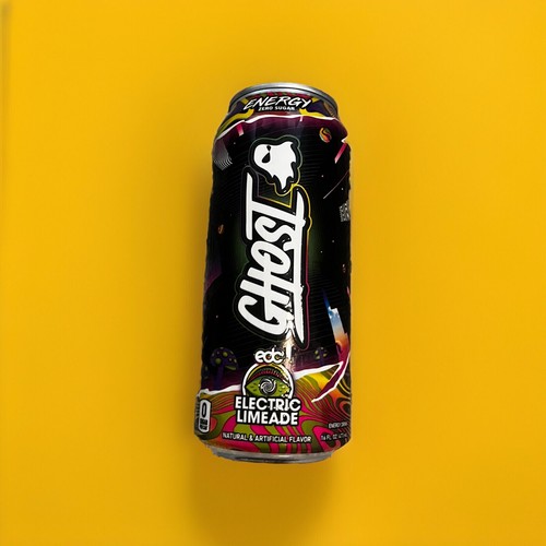 Ghost Energy EDC 2024 Electric Limeade Glow-in-the-dark Energy drink ...