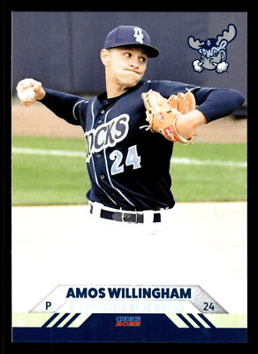 Amos Willingham 2022 Choice Wilmington Blue Rocks #23 Wilmington Blue ...