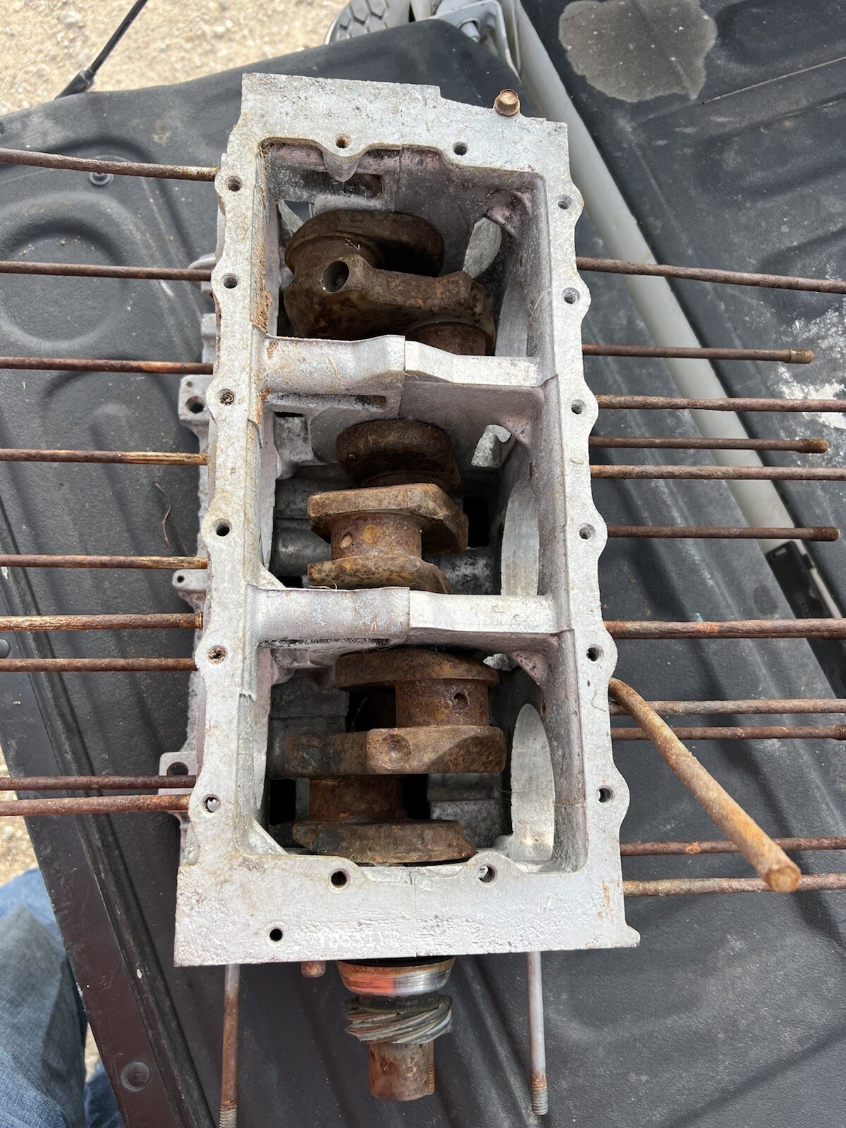 Corvair Monza Spider 62-64, 150 Hp, engine block Crankshaft. TO531YR ...