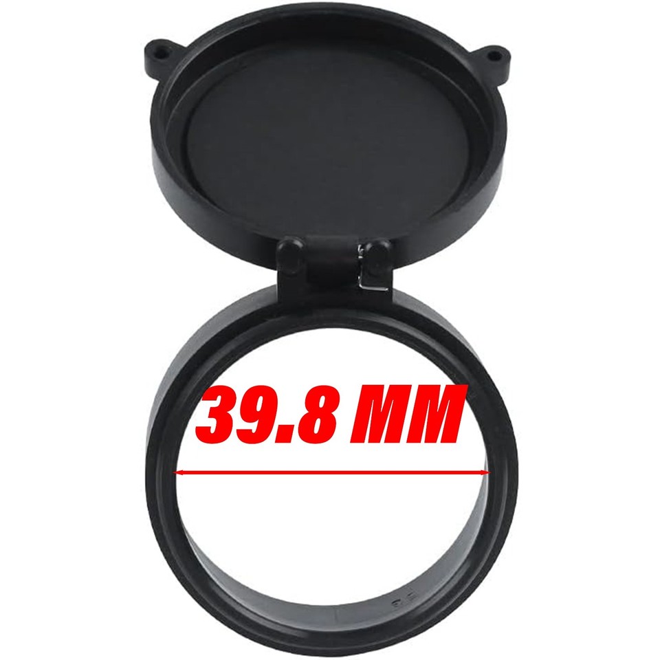 Flip-Up Scope Covers for Rifle Scopes - Tactical Lens Protector (Fits ...