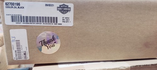 Harley Davidson Milwaukee Eight Oil M8 Cooler OEM 62700196 for sale ...