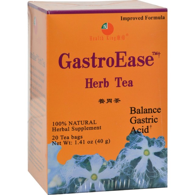 GastroEase Tea 20 Bags Health King for sale online | eBay