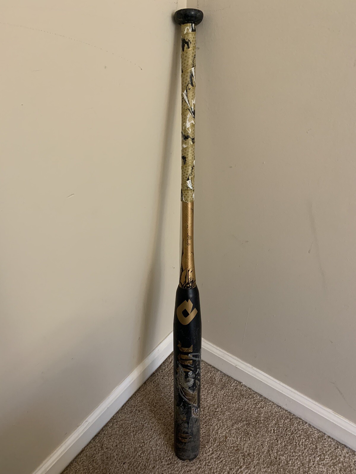 RARE DeMarini Juggernaut J3 NTU-13 Slowpitch USSSA Bat 2-1/4" Black ...