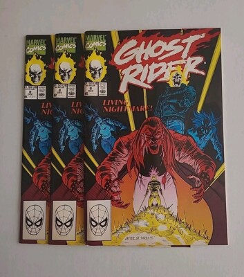 3 Of Ghost Rider Living Nightmare Issue 8 | eBay