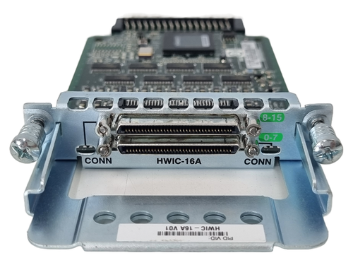 Cisco High-Speed WAN Interface Card, HWIC-16A, 16-Port Async HWIC for ...