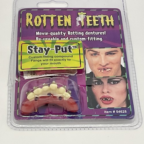 Rotten Teeth Movie Quality Dentures uppers | eBay
