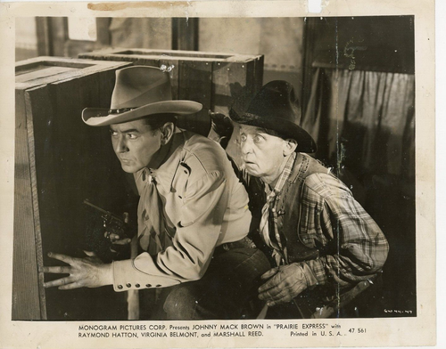 Vintage 8x10 Photo Prairie Express 1947 Film Johnny Mack Brown Raymond ...