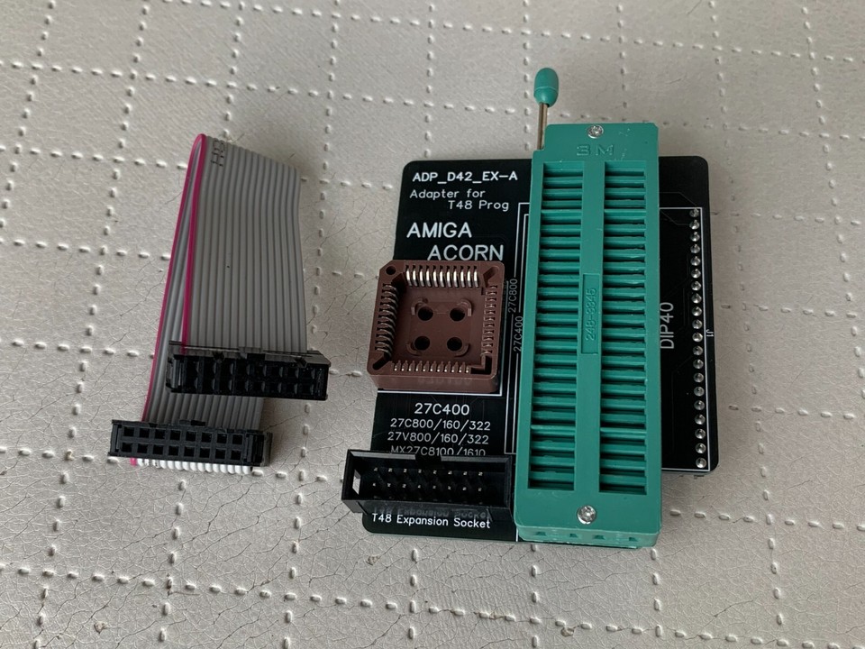 27C322 27C160 27C800 27C400 Adapter for T48 (TL866 - 3G) EPROM - Amiga ...