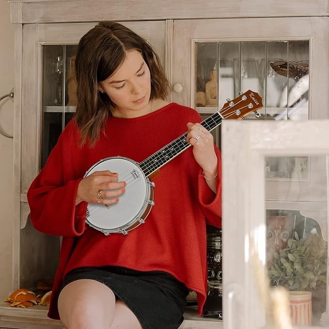 23" Kmise Mini Ukelele Banjo Four String 23 Inch | eBay UK