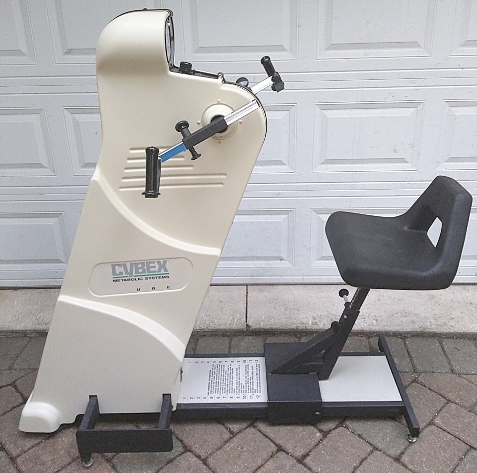 CYBEX UBE UPPER BODY ERGOMETER VARIABLE EXERCISE RESISTANCE HAND ARM ...