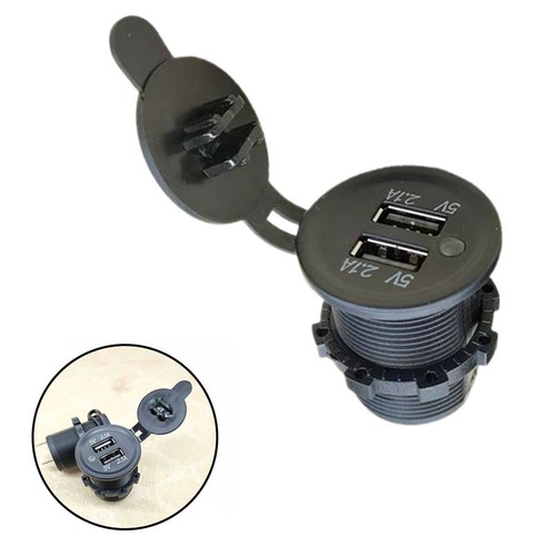 USB Socket RVs Ships Tourist Vehicles For 12-24V Voltage Vehicles 12V ...