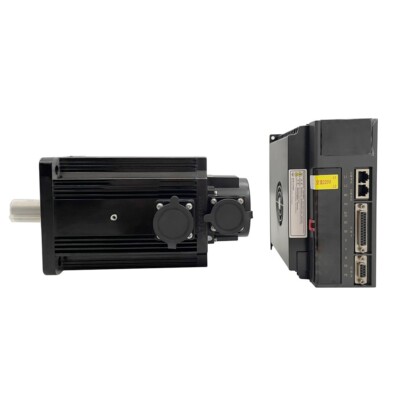 3.8KW AC Servo Motor Set 130-15025 Servo Motor + Driver Motion Controls ...