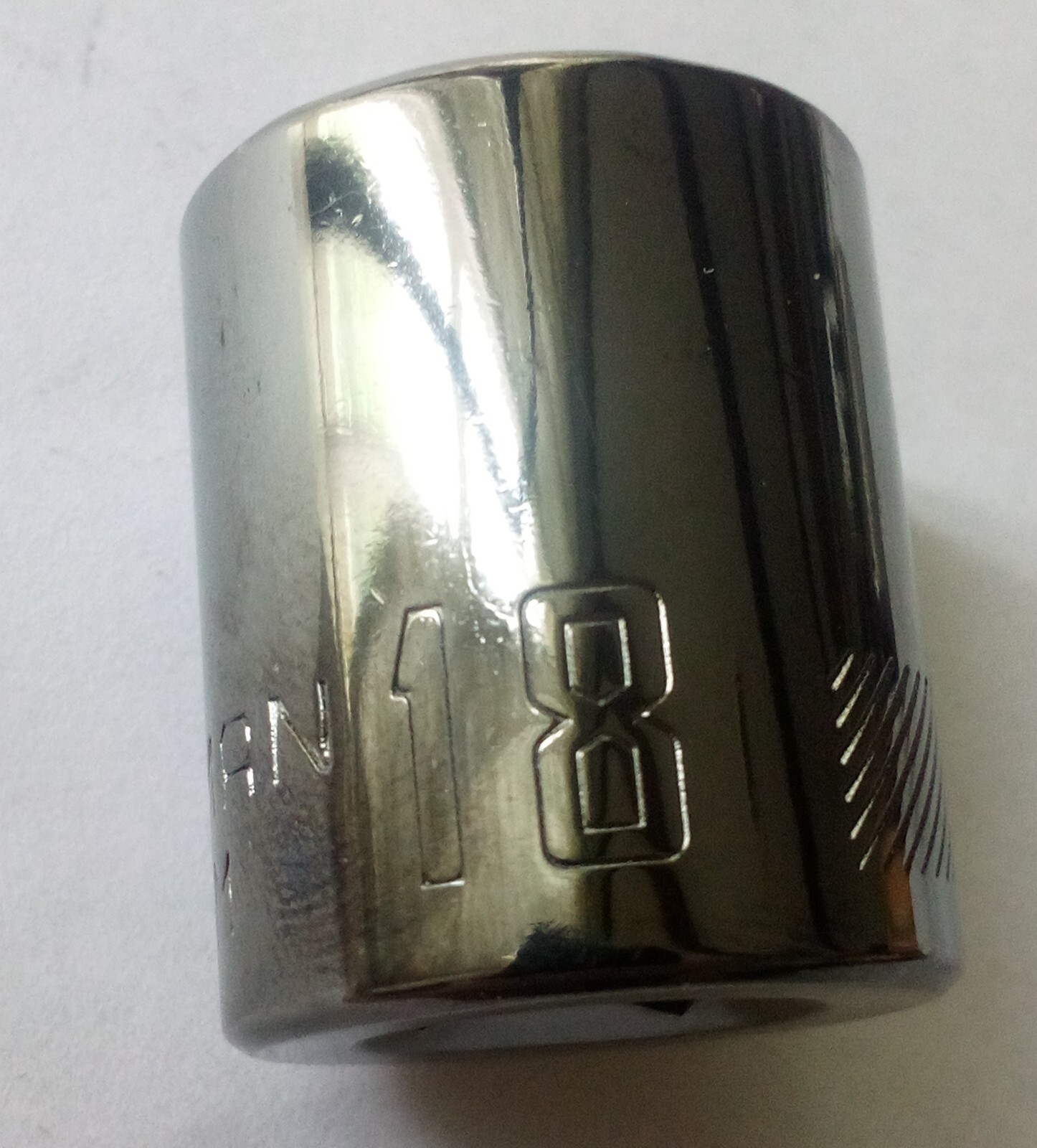 Craftsman Gunmetal 18mm 6 Point 3/8" Drive Shallow Socket 82-273GM o ...