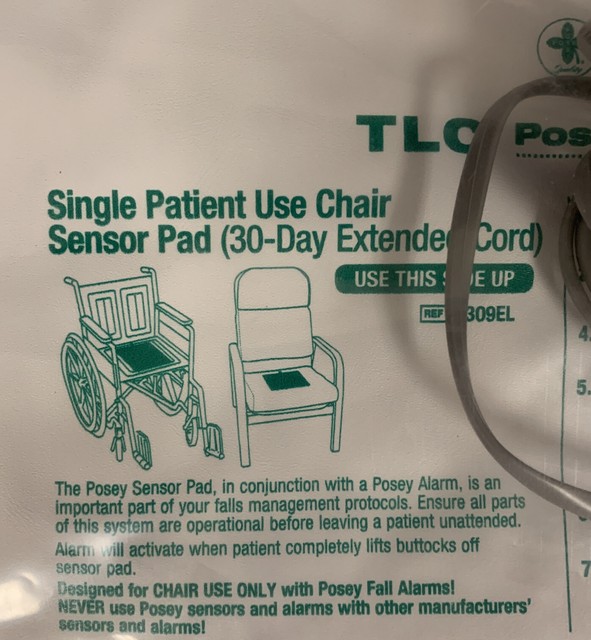 Posey 8309EL Chair Sensor With 8 Ft. Extended Cable for sale online | eBay