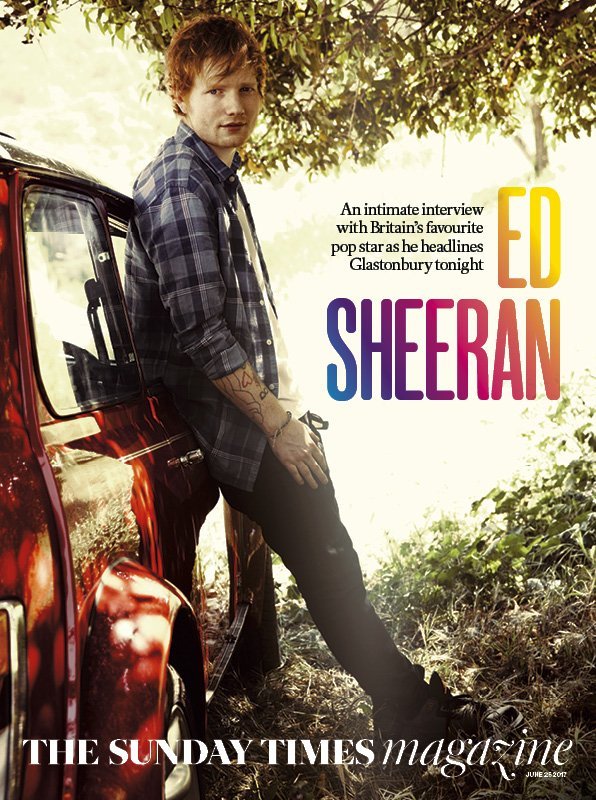 Ed Sheeran Magazine Cover