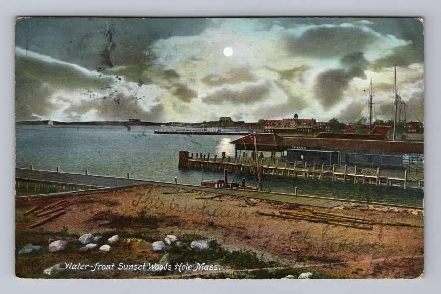 Shawmut Massachusetts BOSTON South End Woods Hole DPO Cover to Portland ...