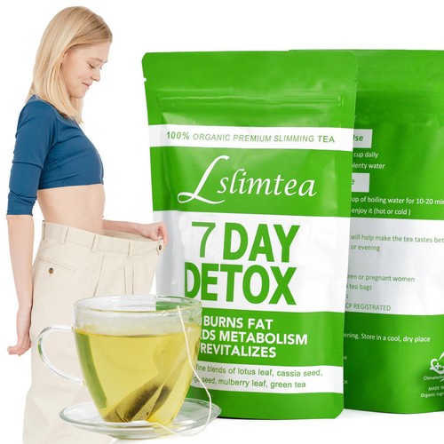 Organic Lotus Leaf 7 Day Detox Tea Premium Slim Fit & Slimming Blend ...