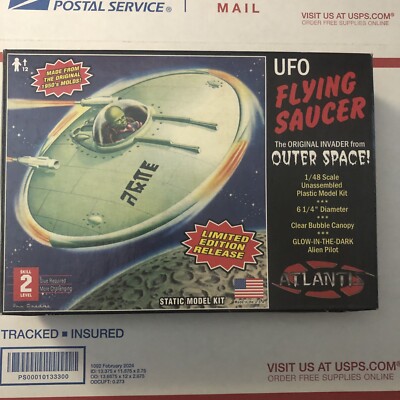Atlantis Model Company 2010 UFO Flying Saucer Plastic Model Kit New ...