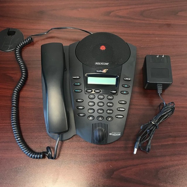 Polycom SoundPoint Pro Se-225 2 Line Professional Conference Phone for ...