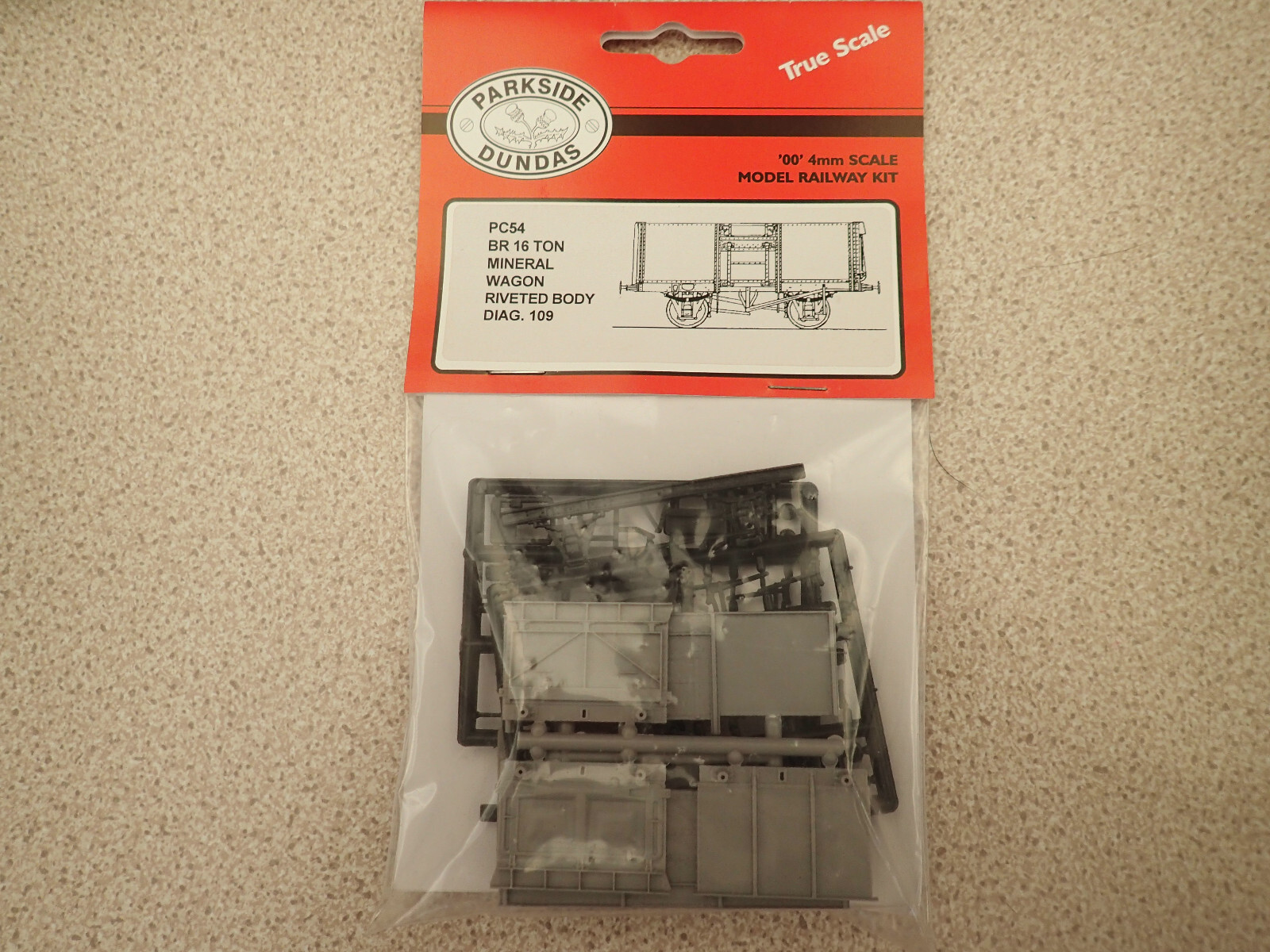 Parkside Dundas 4mm Scale OO Gauge Wagon / Chassis Kits Please Choose ...