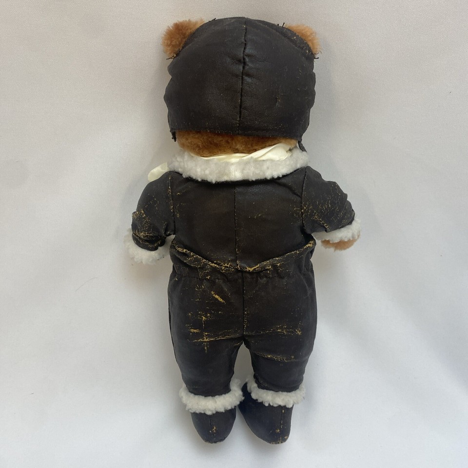 Harrods Aviator Aviation Pilot Flying Teddy Bear 12" Retired Vintage ...