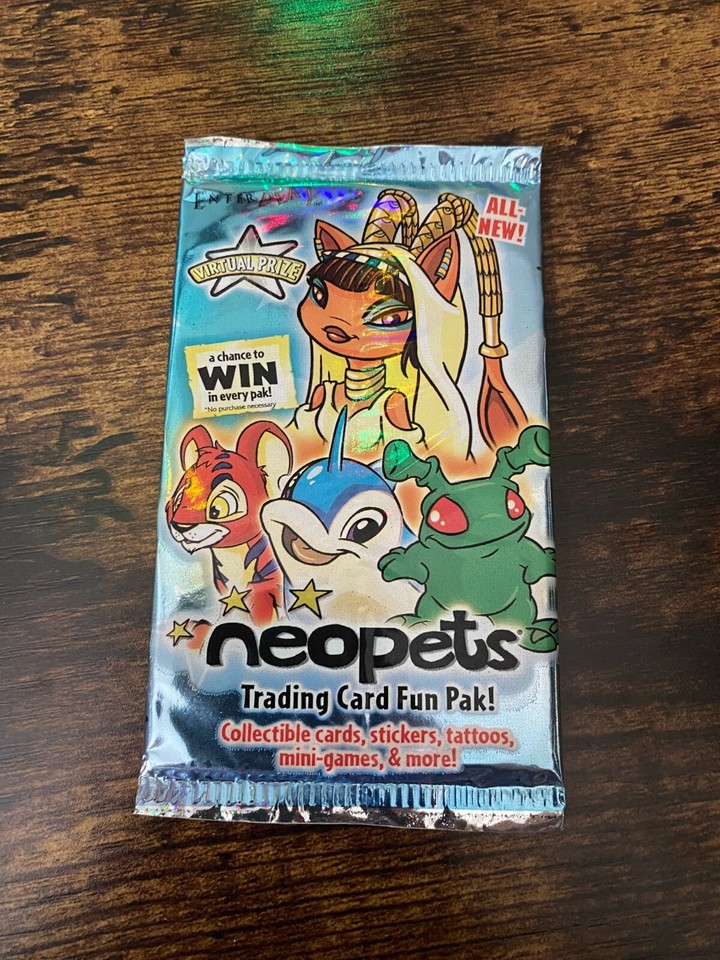 Neopets Trading Card Lot 24 sealed new booster fun Packs (2008) | eBay