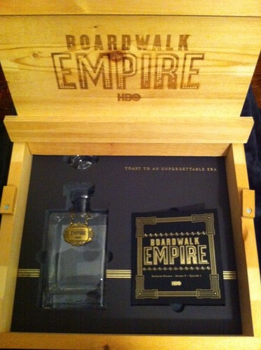 Boardwalk Empire Promo Bootleg Crate, Decanter,HBO,Atlantic City RARE ...